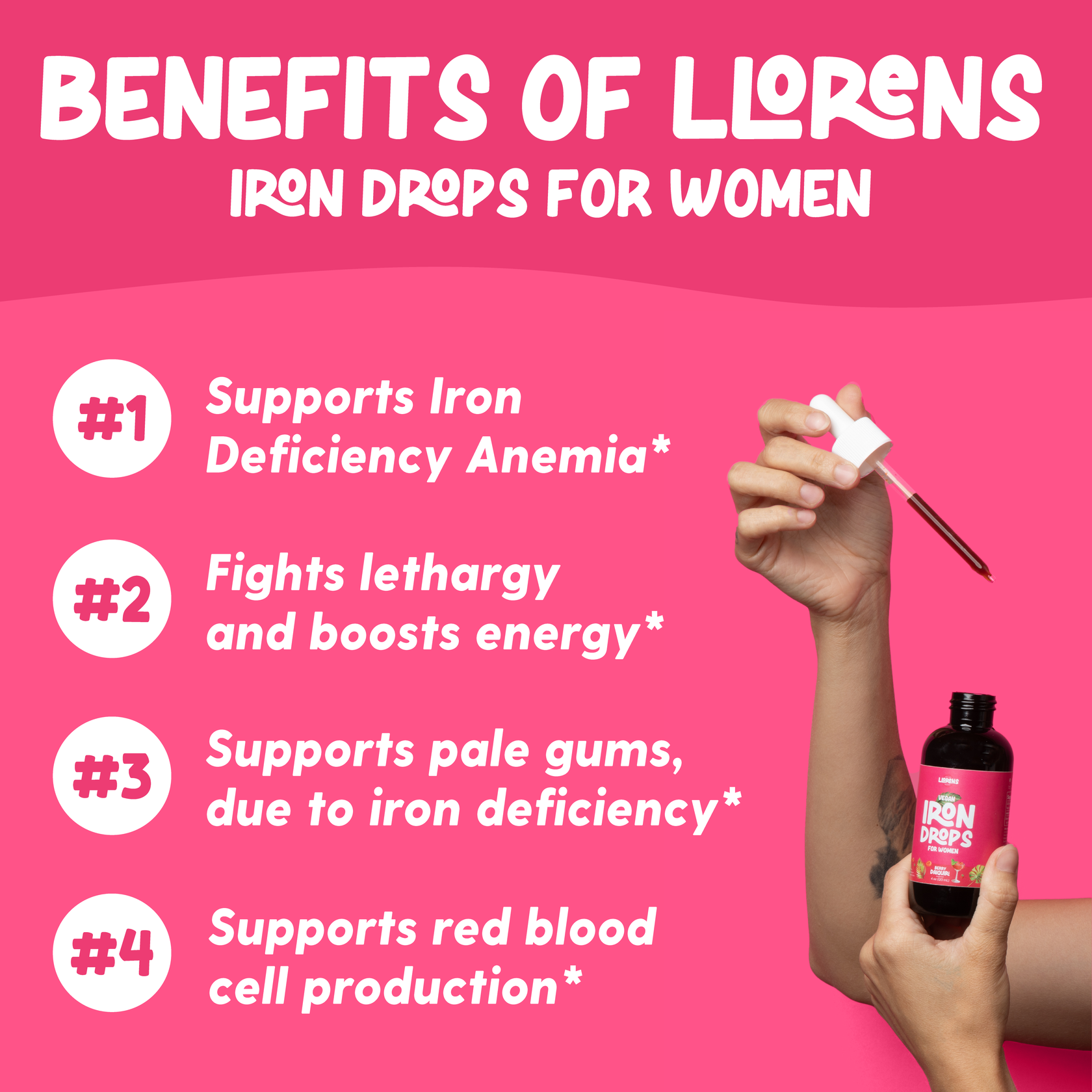 Vegan Iron Drops – Llorens